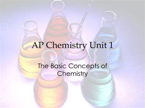 PPT AP Chemistry Unit 1 PowerPoint Presentation Free Download ID 2664205