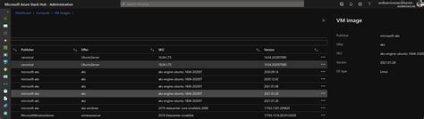 up to date aks image sku`s on azurestack hub newer versions of aks engine and kubernetes
