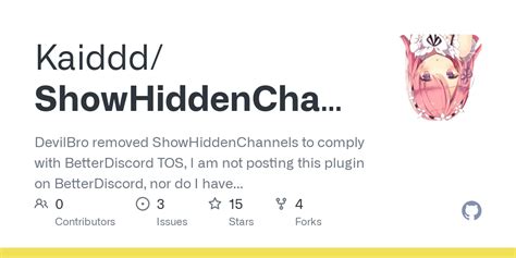 Github Kaiddd Showhiddenchannels Devilbro Removed Showhiddenchannels To Comply With