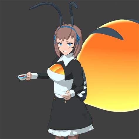 Ant Girl Insect Girl Monster Girl Art Girl Art Arthropod