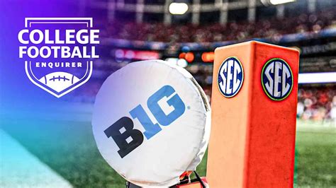 Deeper Meaning Behind The Sec Big Ten Exclusive First Round Byes In New Proposed Cfp Format