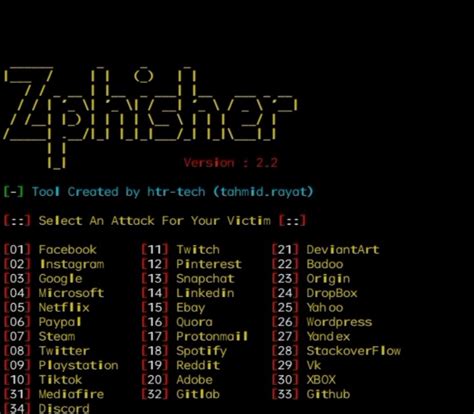 How To Install Zphisher In Termux With 30 Hacking Tools