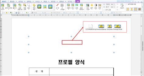 프로필 양식 위장한 한글문서 Ole개체 Asec Blog 프로필 양식 위장한 한글문서 Ole개체 Asec Blog
