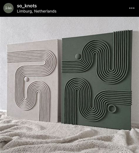 Пин на доске Mamma Pyssel Настенный художественный декор Расписанные холсты Абстрактное