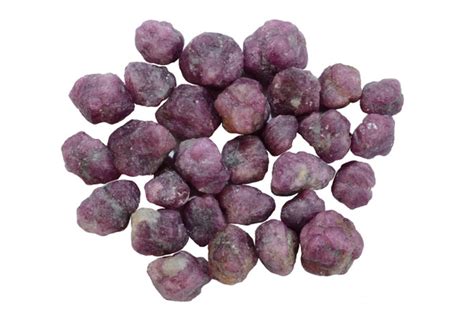 Ruby Nuggets 2 Oz Bag Precious Gemstone Rough Rock Mineral Heart Chakra Healing Crystal Stone