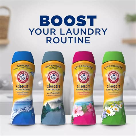 Arm And Hammer Clean Scentsation In Wash Scent Booster Beads Purifying