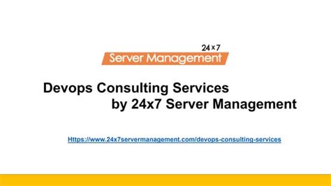 Navigating Success With Devops Consulting And Efficient Server Management Ppt