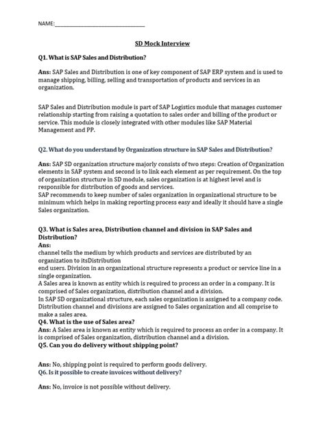 Sd Assignment Pdf Sales Pricing