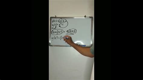 Evaluating Composite Function General Mathematics Youtube