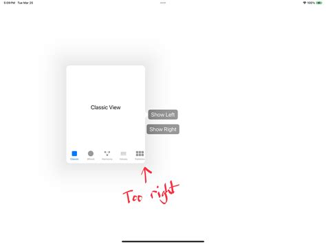 tabview alignment issue inside a p… apple developer forums