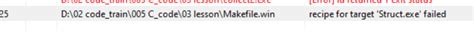 C里面recipe for target failed报错 CSDN博客