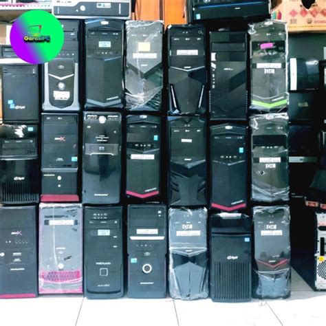 Jual Komputer CPU PC Intel Core I RAM Gb Hardisk Gb Sudah Terinstall Windows Dan