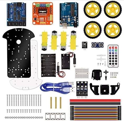 Make A Line Follower Robot Car Using L293d Motor Driver Ic