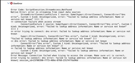 error code scriptexecution streamaccess authentication microsoft qanda