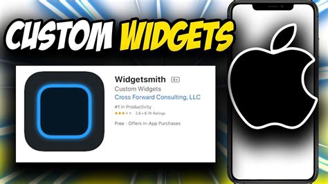How To Use Widgetsmith Custom Widgets In IOS 14 Widget Smith Tutorial YouTube