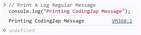 Console In Javascript A Guide Codingzap