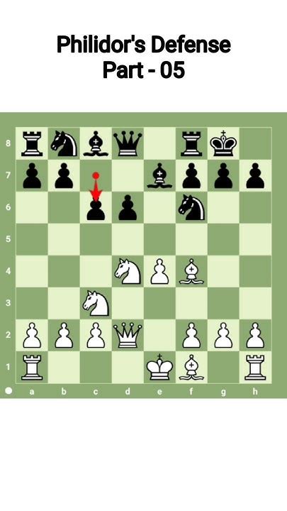 Chess Opening Day 197 Philidors Defense Game Opening Part 05