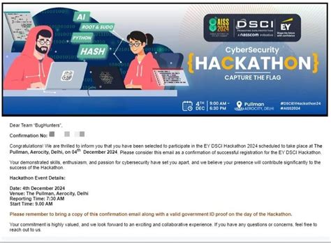 Arjun Gupta On Linkedin Cybersecurity Hackathon Eydsci2024 Ai Innovation Bughunters