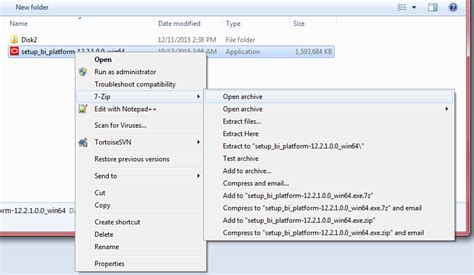 OBIEE OBIEE12c Installation Error Could Not Obtain Archive