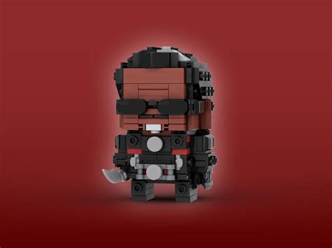 Lego Moc Blade Brickheadz Lego Moc Deadpool And Wolverine By Eugenio Iacono Rebrickable