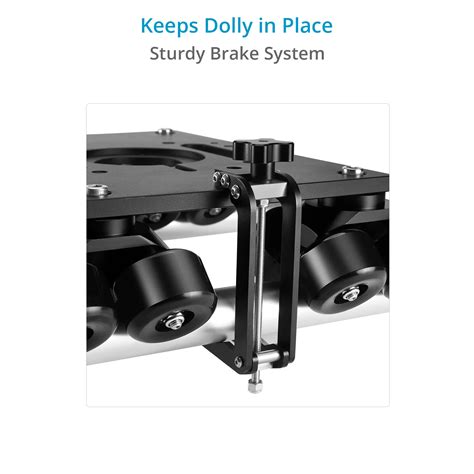 Mounting Tracking Kits Proaim Polaris Portable Video Film Camera Dolly Pro Gear Sa