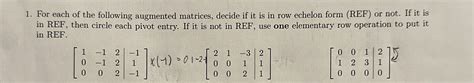 solved please explain thisfor each of the following