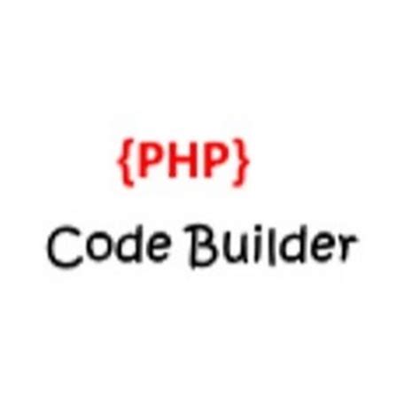 Php Code Builder Youtube