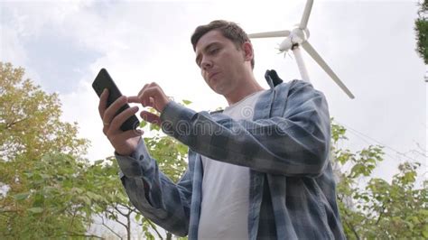 Wind Turbine Data Analyst Applies Statistical And Mathematical Models