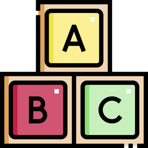 Blocks Detailed Straight Lineal Color Icon
