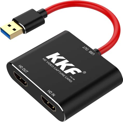 Amazon Com KKF Capture Card 4K HDMI Capture Card For Switch Video Capture Card For Streaming