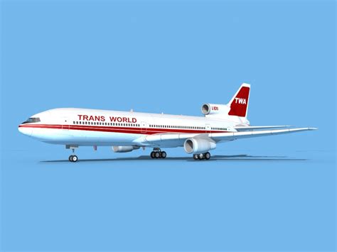 Lockheed L 1011 10 3d Model Turbosquid 1488956