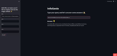 Infogenie A Research Assistant Devpost