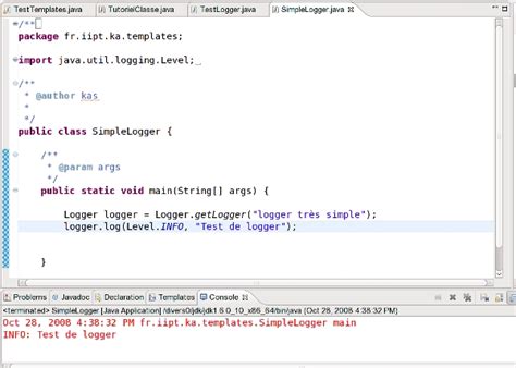 Logging Dans Java