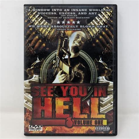 Media See You In Hell Volume 1 Dvd 207 Brandon Bond Tattoo Skin Art