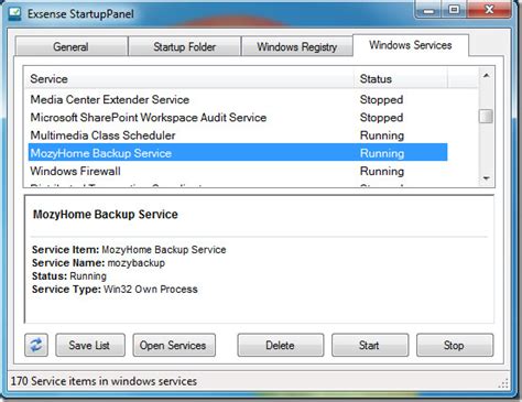 Manage Windows Startup Folder Registry Services