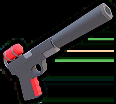 Silenced Pistol Big Paintball Classic Roblox Big Paintball Wiki