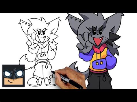 How To Draw Kapi From Friday Night Funkin Online Cartoons