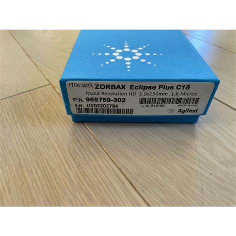 Hplc Column Agilent Zorbax Eclipse Plus C18 Rr Hd 3x150mm 1 8u 959759 302 Guar
