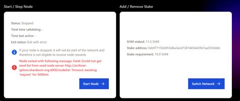 Validator Stopped Error ```fatal Could Not Get Seed List From Seed Node Server Timeout