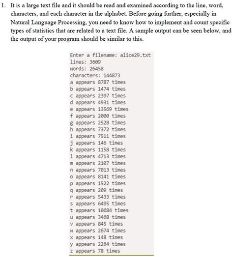 It Is A Large Text File And It Should Be Read And Examined According To