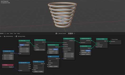 control of instance parameters through sockets geometry nodes