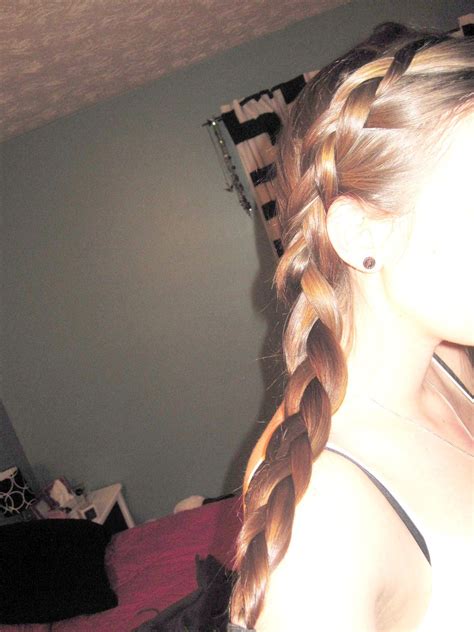 Simple Side Braid Hair Styles Side Braid Hair Wrap