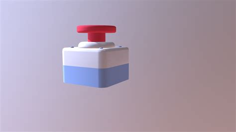 Big Simple Button Feb2024 Download Free 3d Model By Eloweezyweezle
