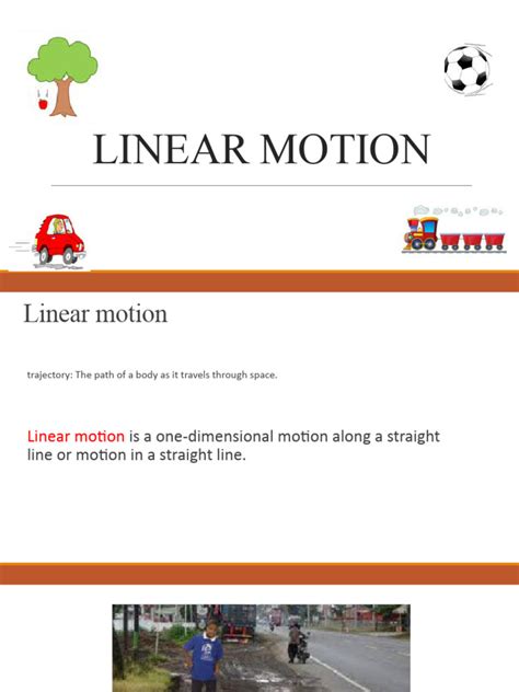 linear motion distance displacement speed velocity pdf