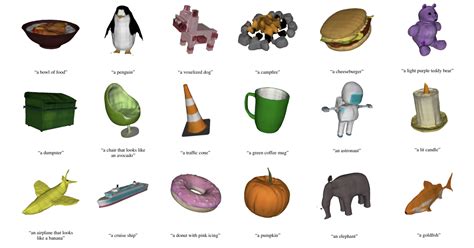 Openai文字繪製3d模型再升級，數秒內就能完成建模，比point·e更好用 T客邦