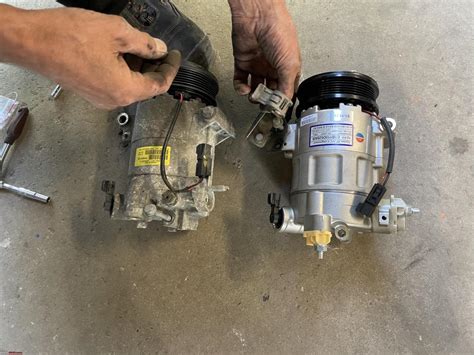 Pics The Anatomy Of A Car Ac Compressor Team Bhp