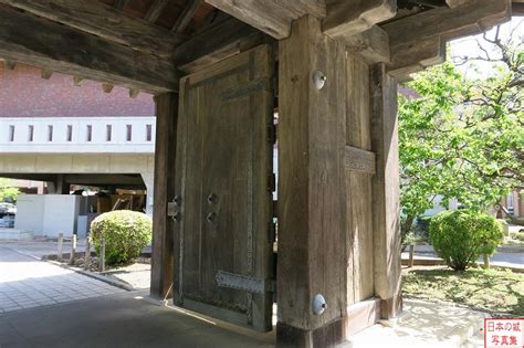 水戸城 薬医門 日本の城写真集