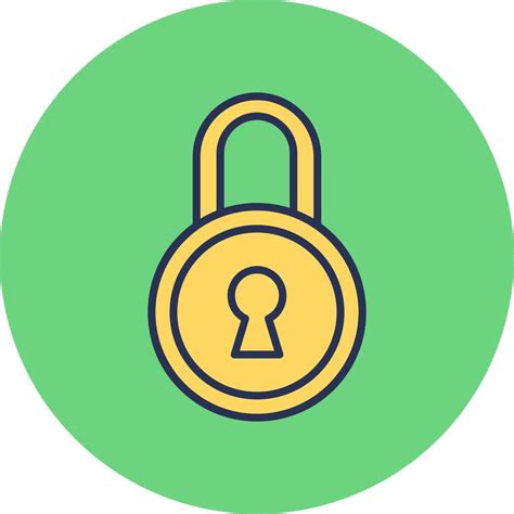 Lock Vector Icon 37878109 Vector Art At Vecteezy