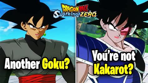 All Turles Interactions Dragon Ball Sparking Zero Youtube