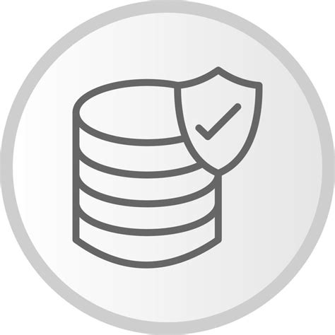 Database Protection Vector Icon 16823777 Vector Art At Vecteezy
